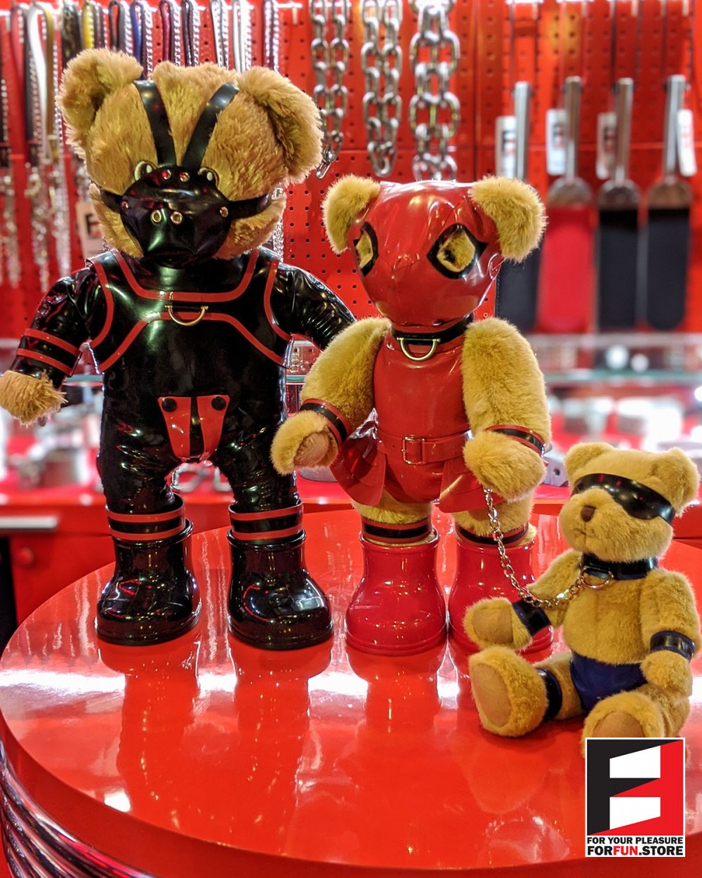 LATEX FAMILY TEDDY BEAR : FORFUN