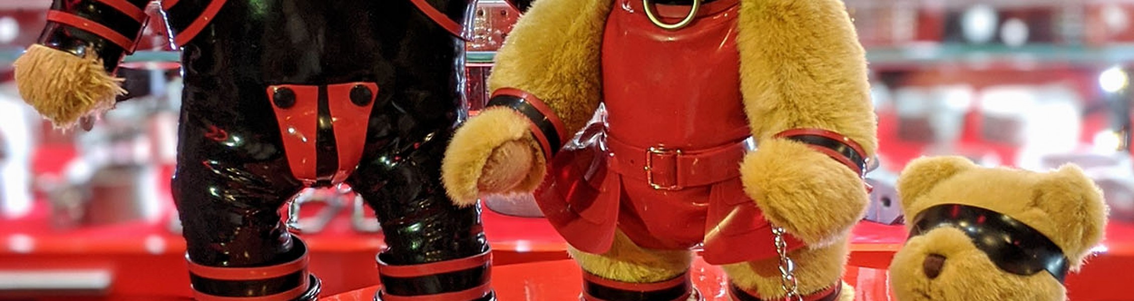 LATEX TEDDY BEARS FOR YOUR PLEASURE : FORFUN