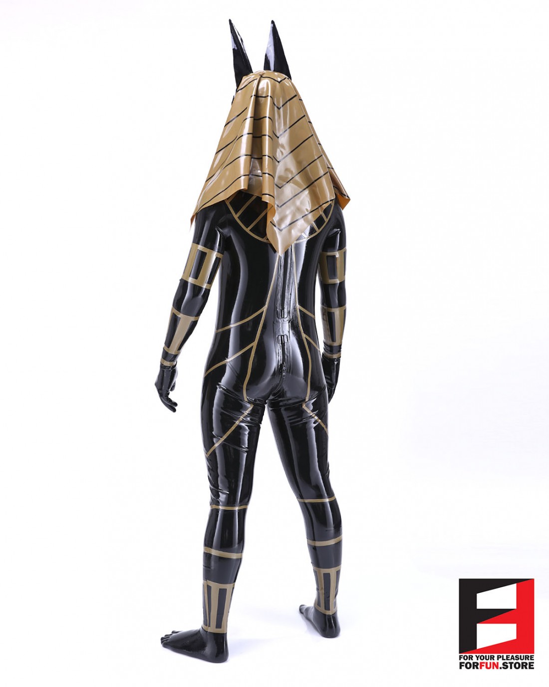 LATEX ANUBIS PETSUIT FOR YOUR PLEASURE : FORFUN