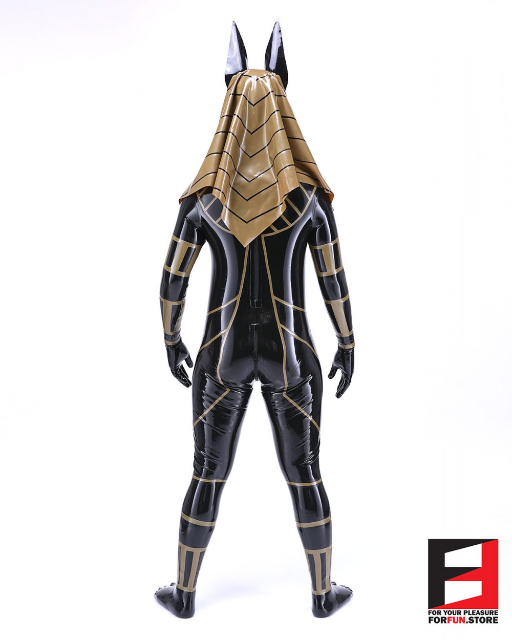 LATEX ANUBIS PETSUIT FOR YOUR PLEASURE : FORFUN