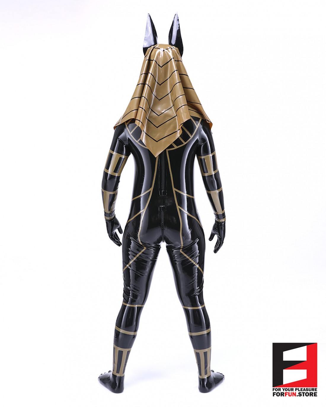 LATEX ANUBIS PETSUIT FOR YOUR PLEASURE : FORFUN