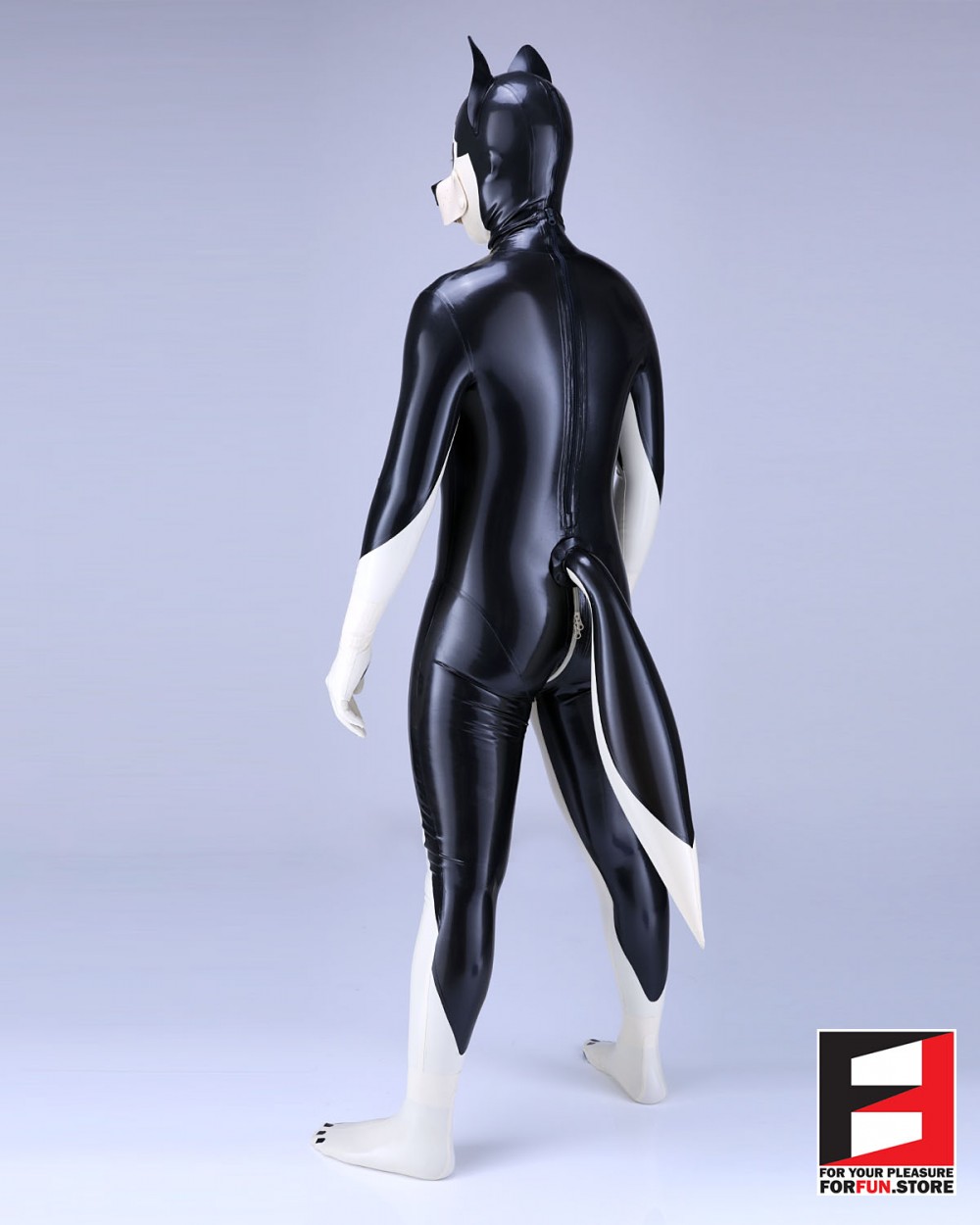 LATEX HUSKY PETSUIT FOR YOUR PLEASURE : FORFUN