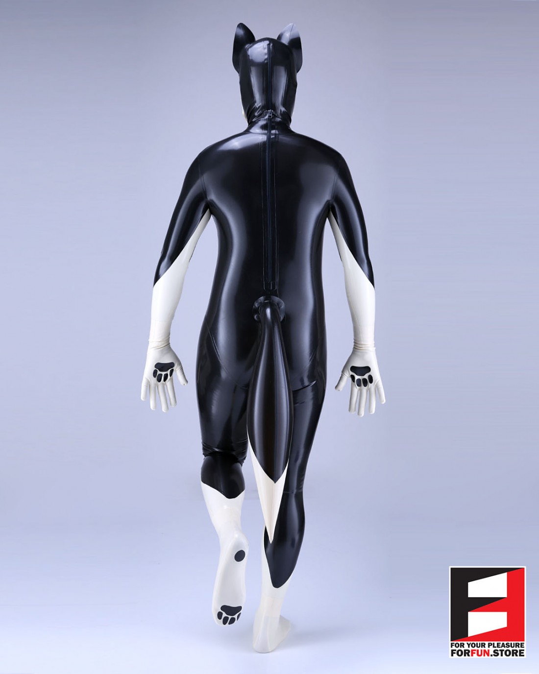LATEX HUSKY PETSUIT FOR YOUR PLEASURE : FORFUN