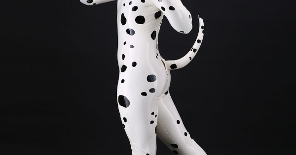 LATEX DALMATIAN PETSUIT FOR YOUR PLEASURE : FORFUN