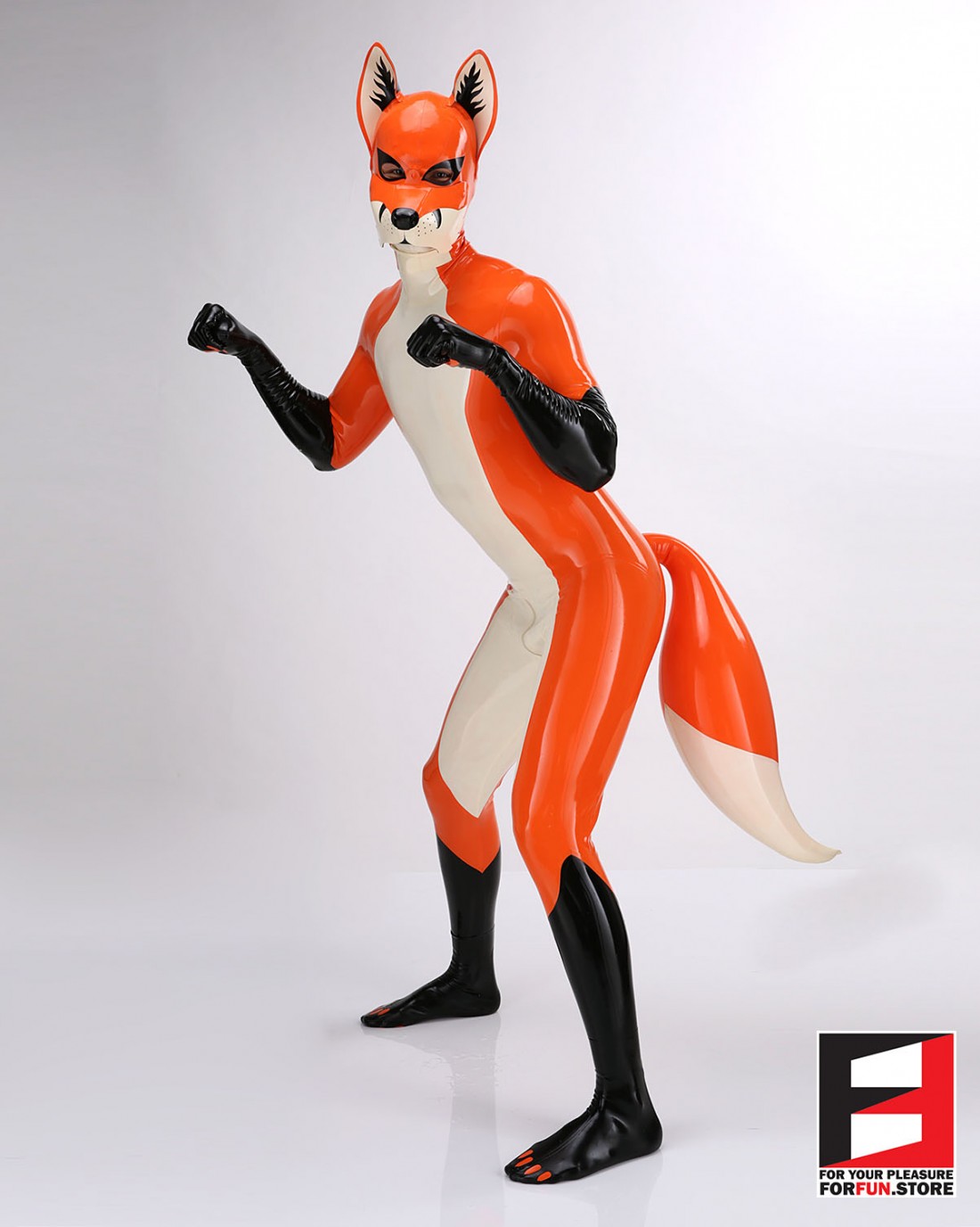 LATEX FOX PETSUIT FOR YOUR PLEASURE : FORFUN