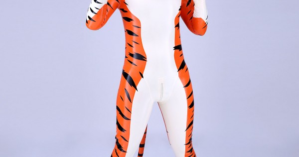 LATEX TIGER PETSUIT FOR YOUR PLEASURE : FORFUN