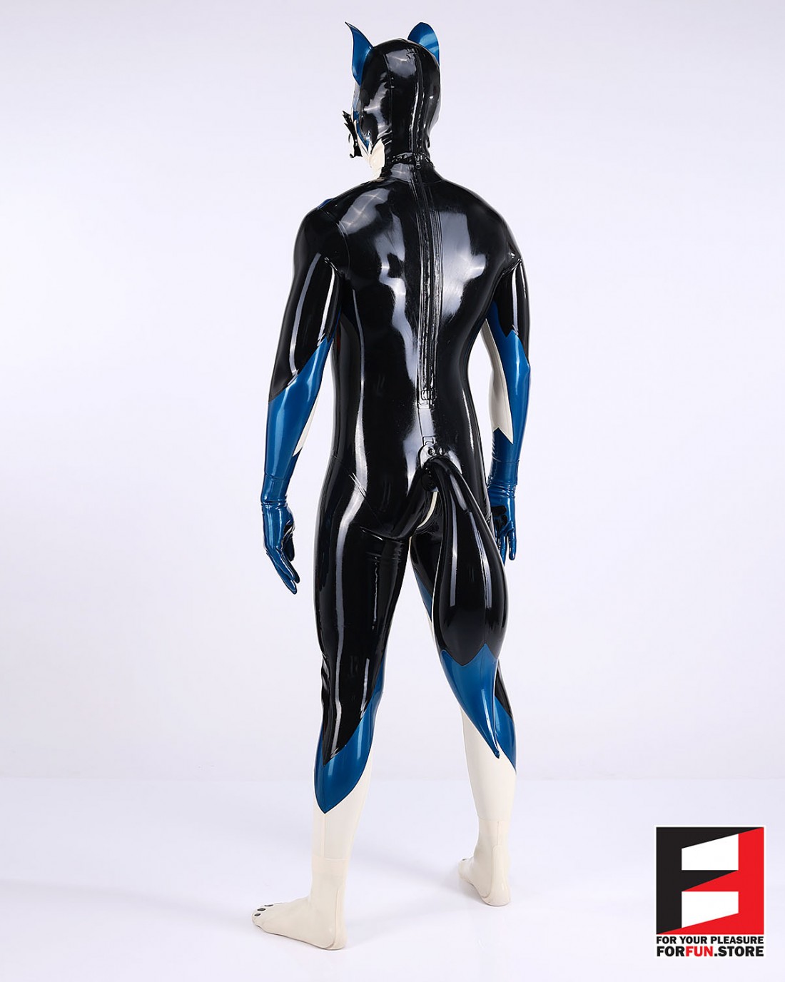 LATEX WOLF PETSUIT FOR YOUR PLEASURE : FORFUN