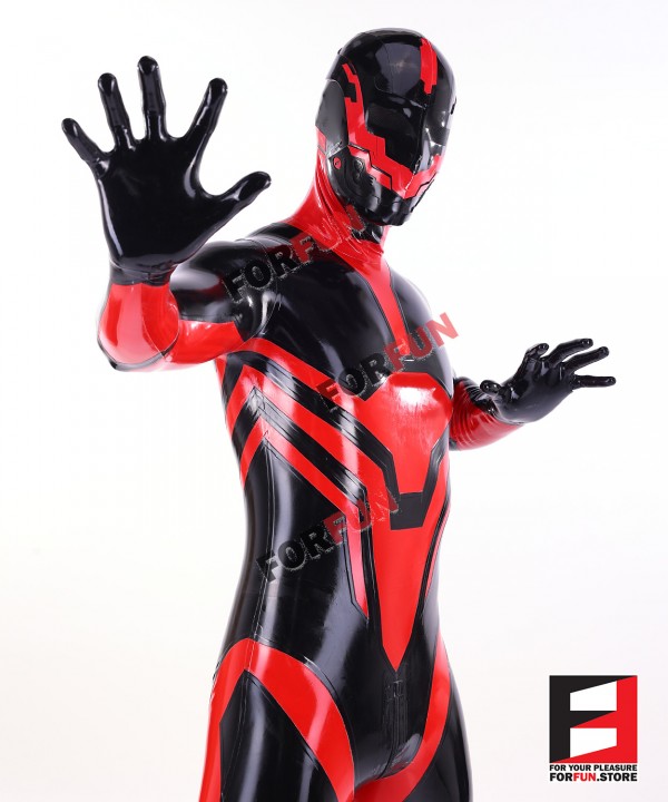 LATEX DRONE SUIT FOR YOUR PLEASURE : FORFUN