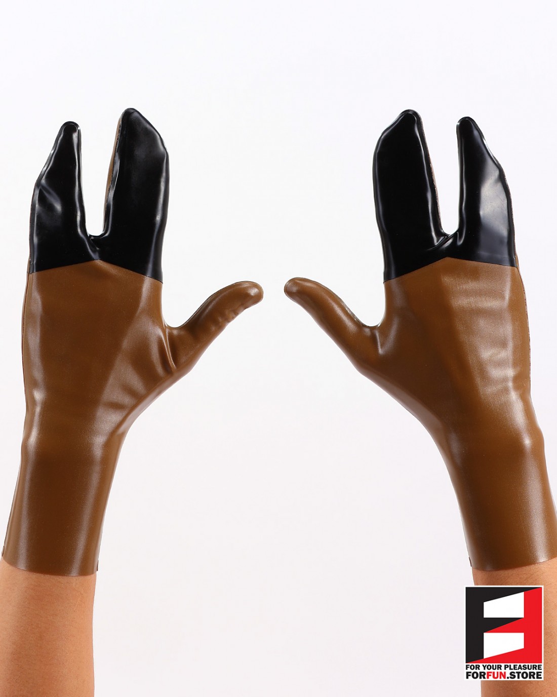 LATEX DEER GLOVES FOR YOUR PLEASURE : FORFUN