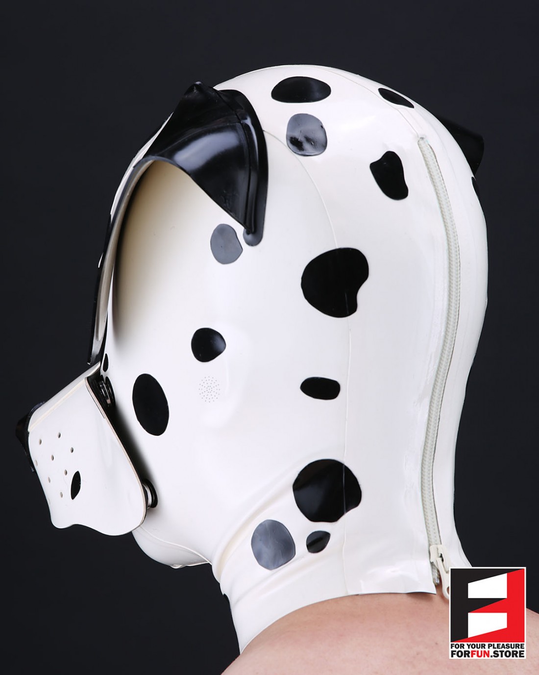 LATEX PUPPY MASK FOR YOUR PLEASURE : FORFUN