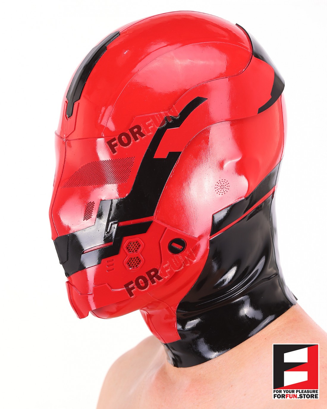 LATEX DRONE 2023 MASK FOR YOUR PLEASURE : FORFUN