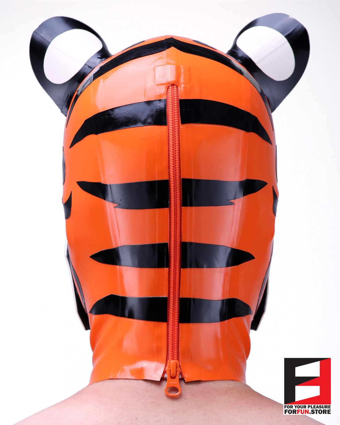 LATEX TIGER MASK FOR YOUR PLEASURE : FORFUN