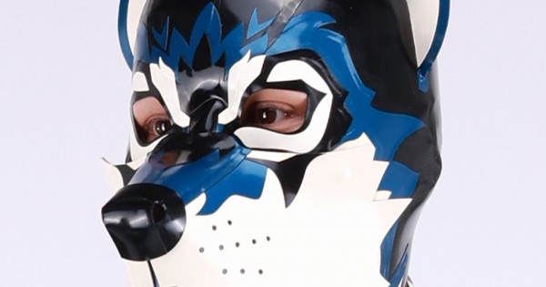 LATEX WOLF MASK FOR YOUR PLEASURE : FORFUN