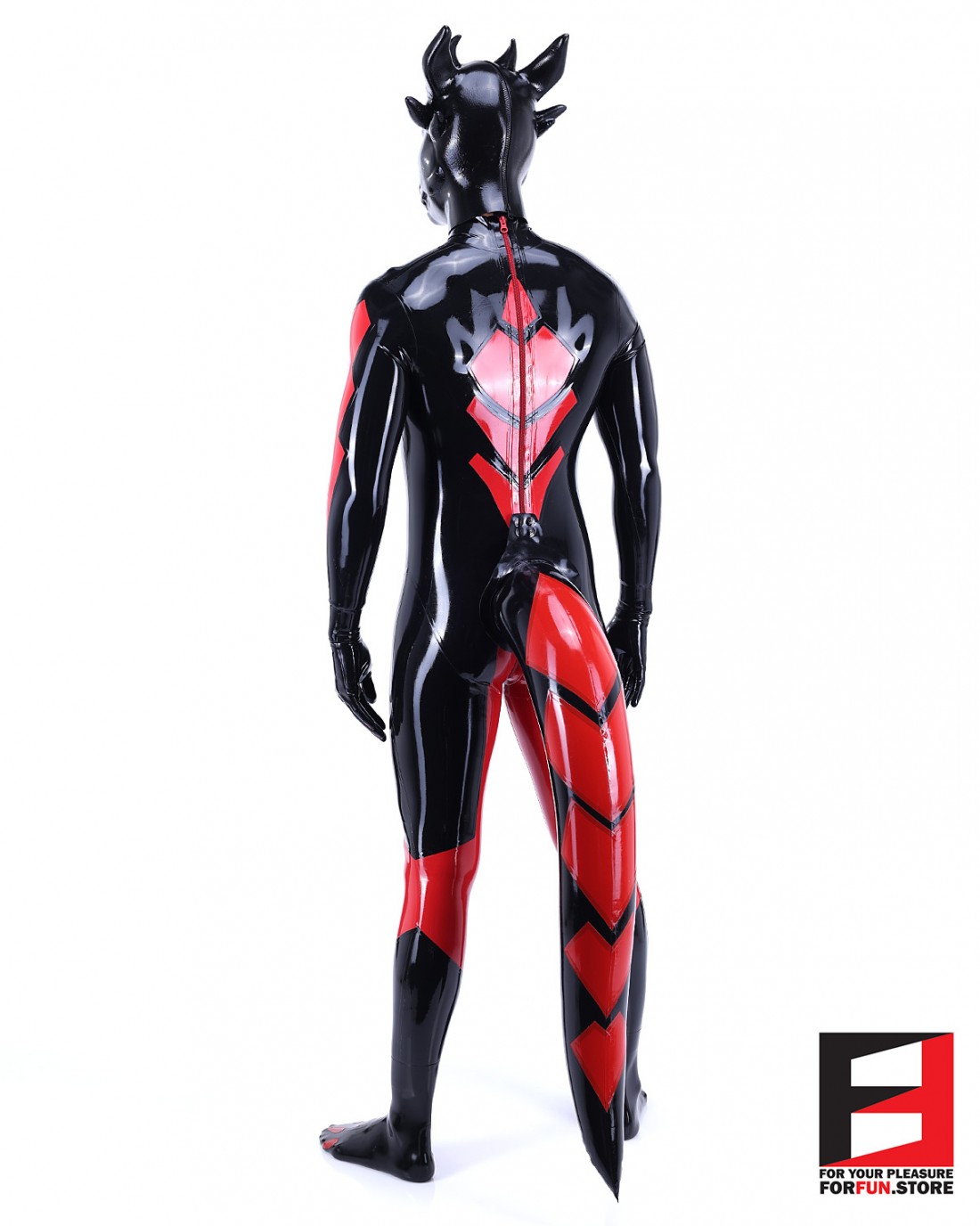 LATEX DRAGON PETSUIT FOR YOUR PLEASURE : FORFUN