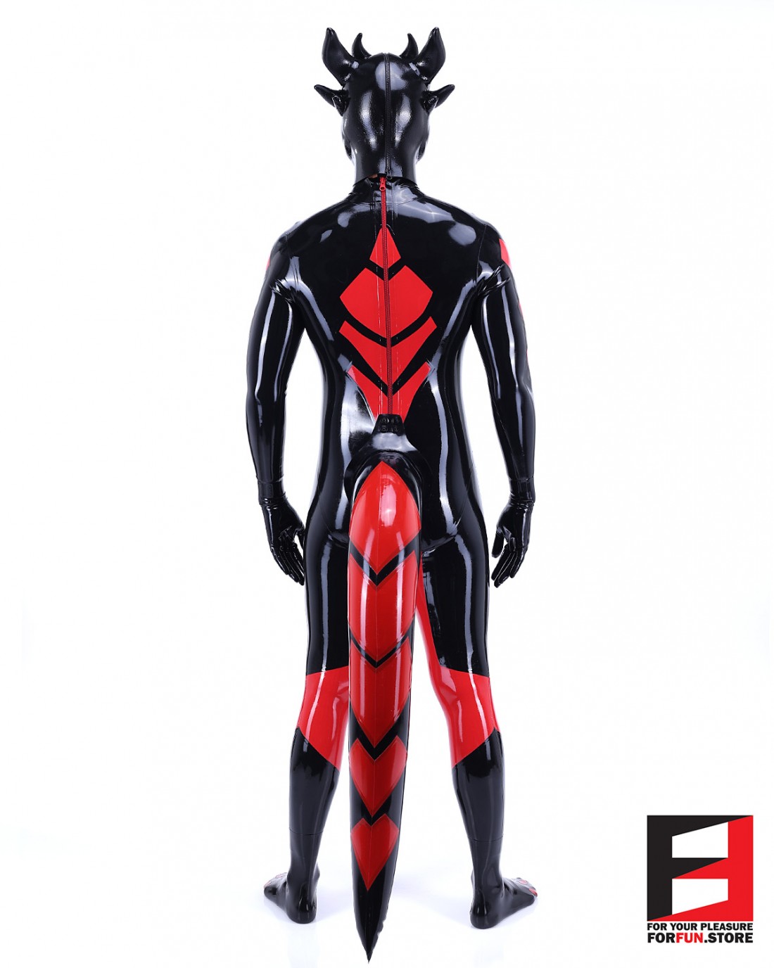 LATEX DRAGON PETSUIT FOR YOUR PLEASURE : FORFUN