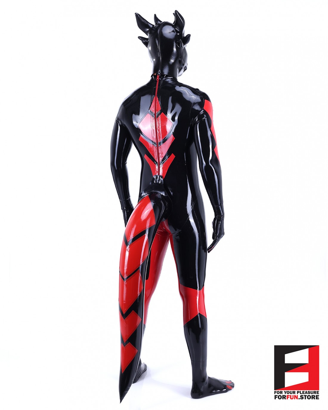 LATEX DRAGON PETSUIT FOR YOUR PLEASURE : FORFUN