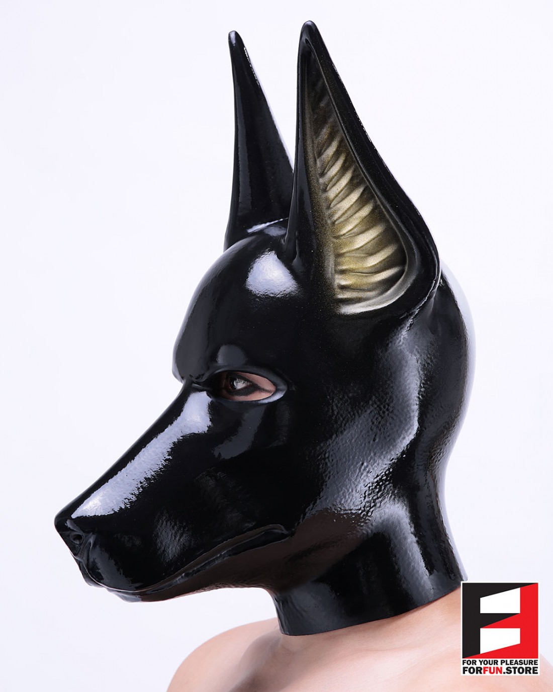 RUBBER ANUBIS MASK FOR YOUR PLEASURE : FORFUN