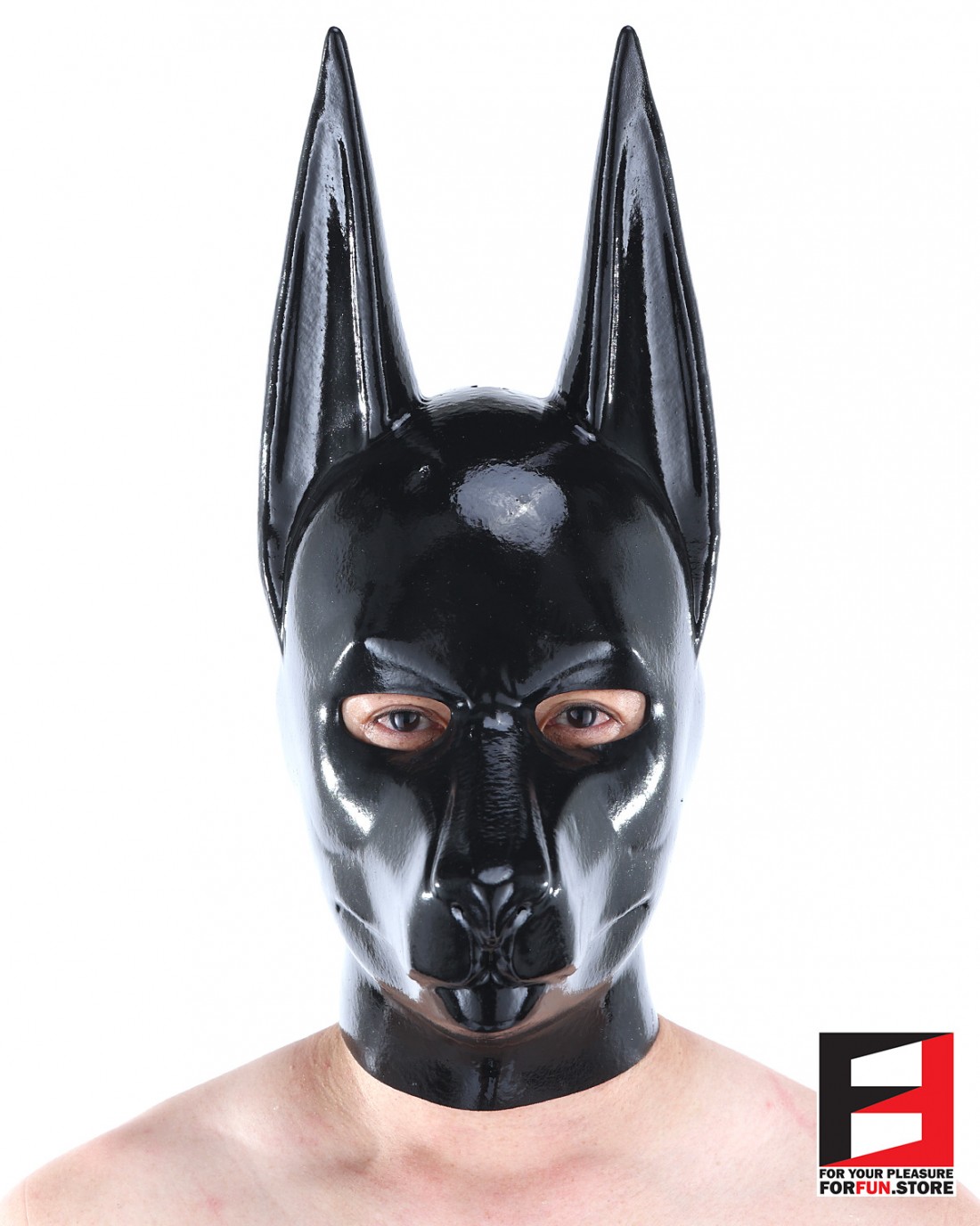 RUBBER ANUBIS MASK FOR YOUR PLEASURE : FORFUN