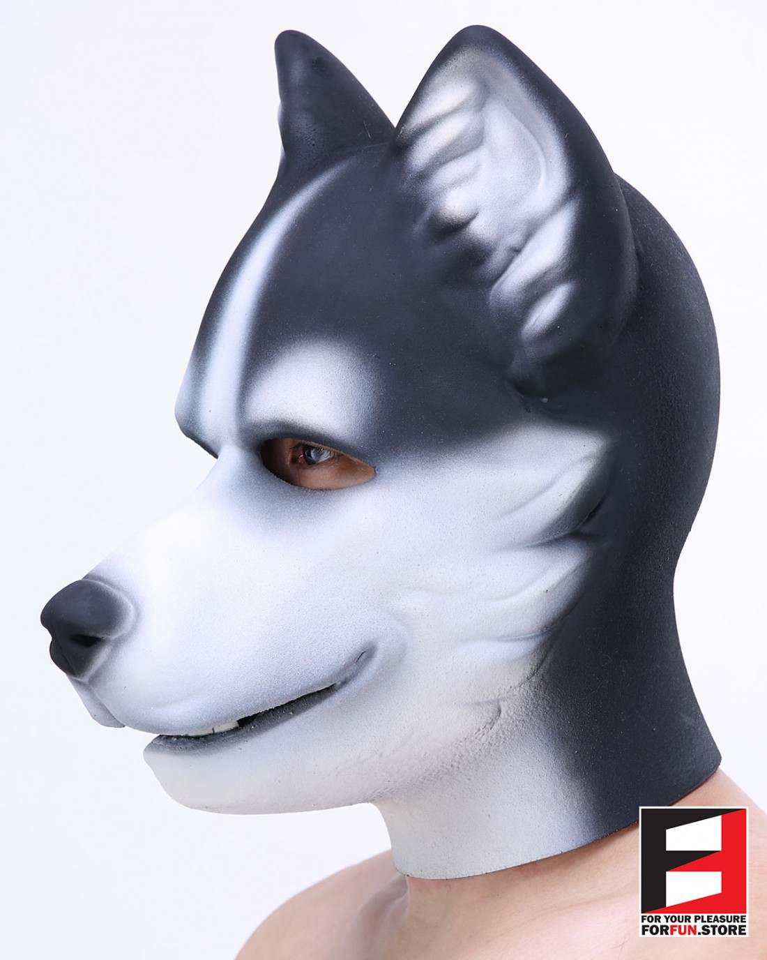 RUBBER PUPPY MASK FOR YOUR PLEASURE : FORFUN