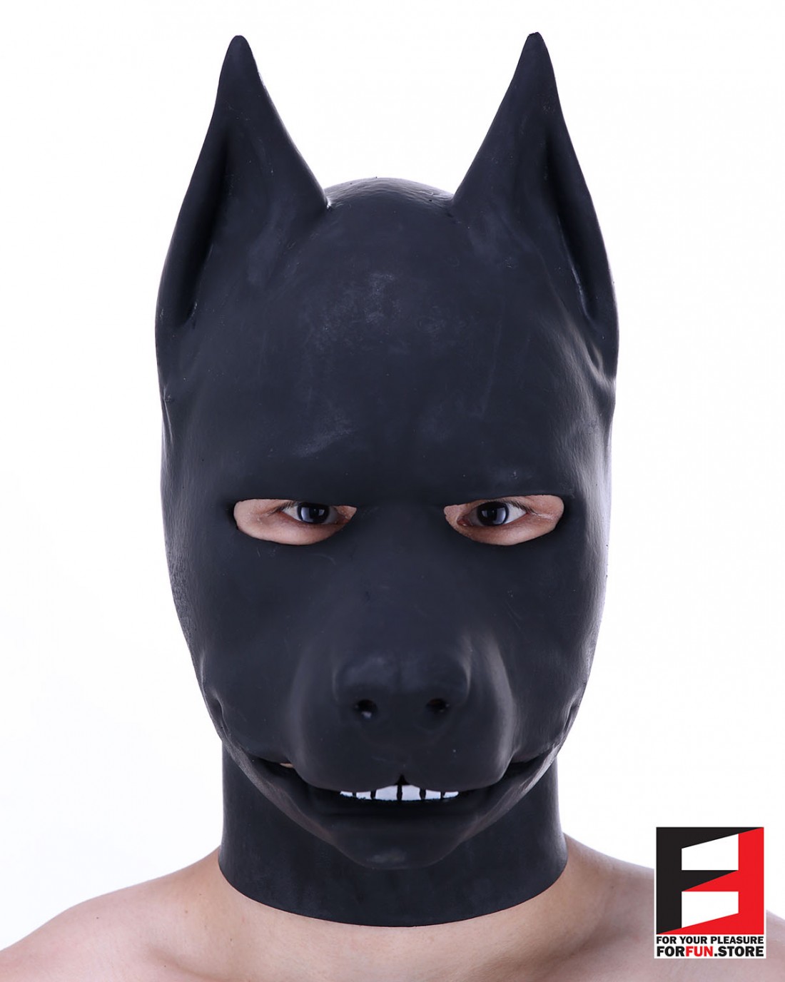 RUBBER PUPPY MASK FOR YOUR PLEASURE : FORFUN
