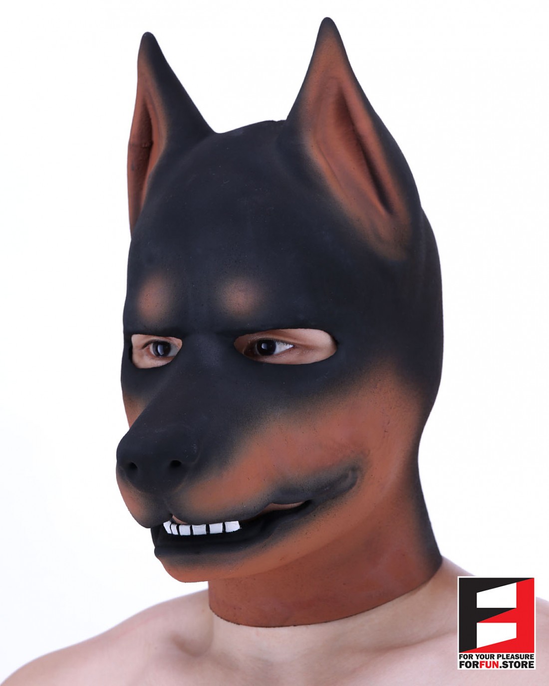 RUBBER PUPPY MASK FOR YOUR PLEASURE : FORFUN