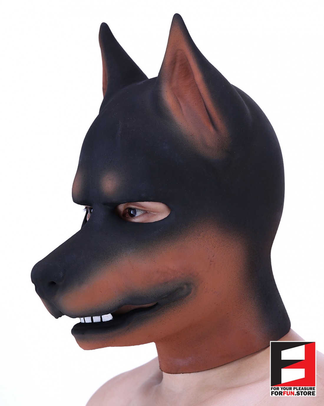 RUBBER PUPPY MASK FOR YOUR PLEASURE : FORFUN