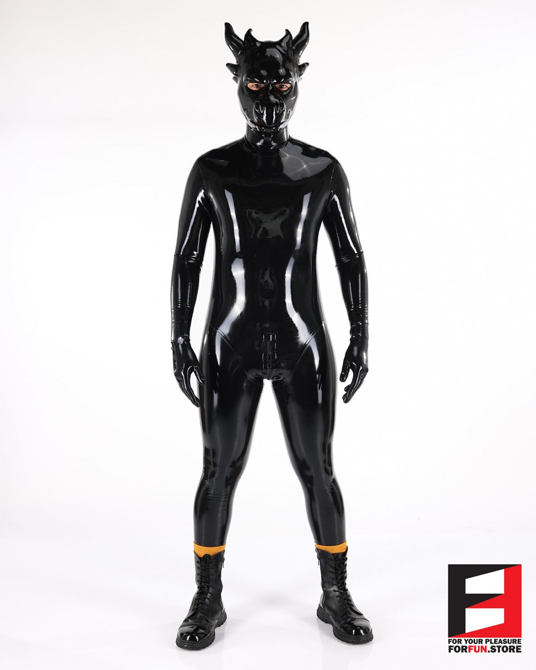 RUBBER DRAGON MASK FOR YOUR PLEASURE : FORFUN