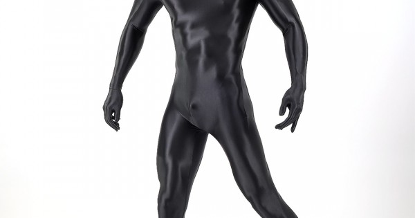 SPANDEX SLICK FUNSUIT FOR YOUR PLEASURE : FORFUN