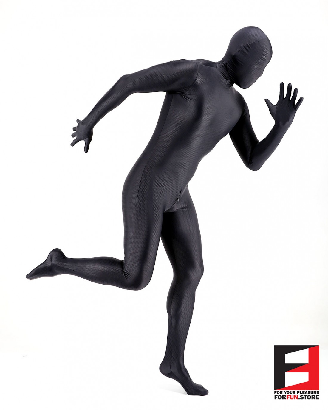 SPANDEX TEXTURE FUNSUIT FOR YOUR PLEASURE : FORFUN
