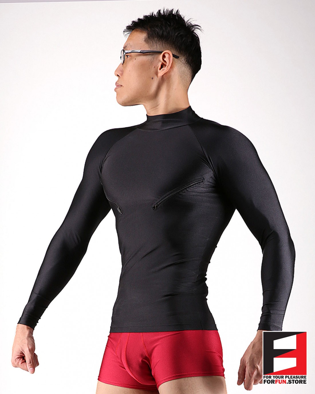 SPANDEX SHIRTS & TOPS FOR YOUR PLEASURE : FORFUN