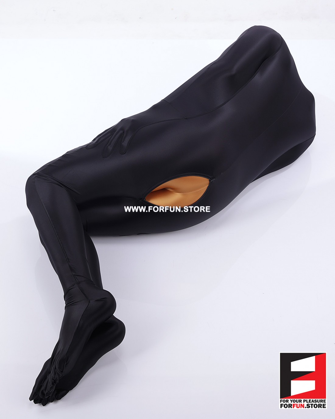 SPANDEX SLICK SLEEPSACK FOR YOUR PLEASURE : FORFUN