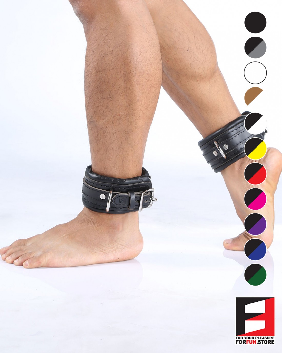 LEATHER ANKLES FOR YOUR PLEASURE : FORFUN