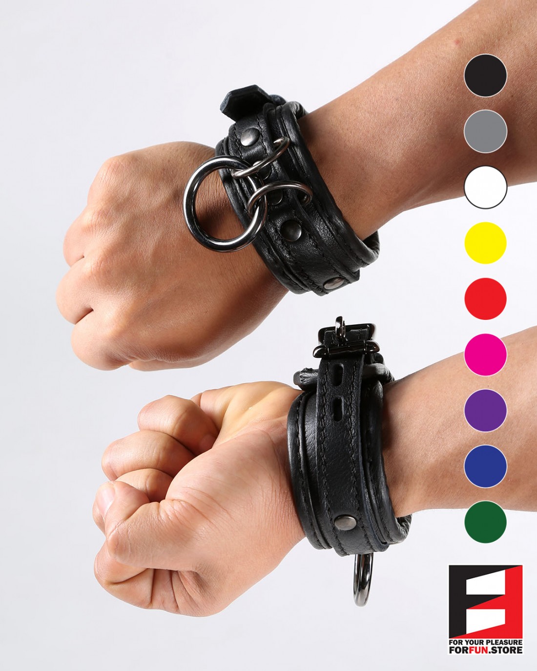 LEATHER WRISTS FOR YOUR PLEASURE : FORFUN