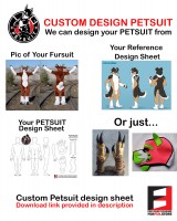 CUSTOM DESIGN PETSUIT FOR YOUR PLEASURE : FORFUN
